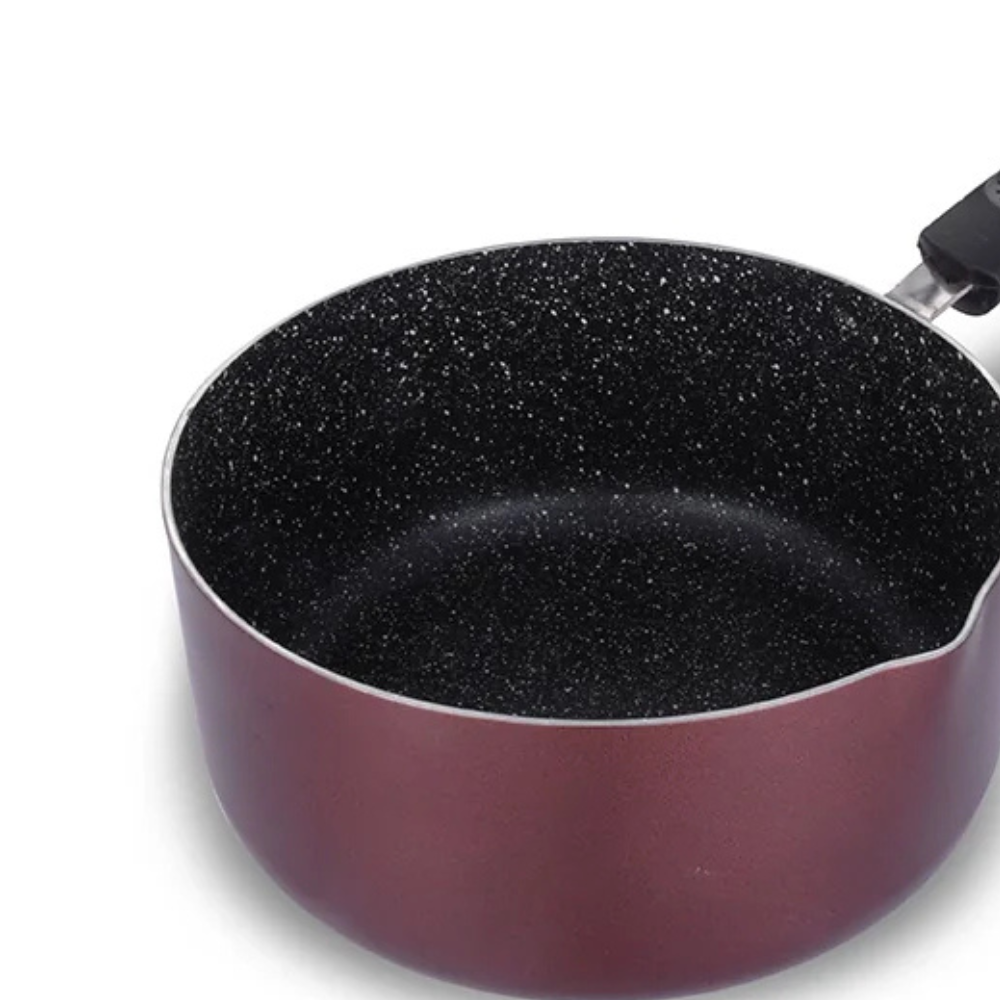 ARK Premium Aluminium Sauce Pan, 18 cm Non Stick Coated