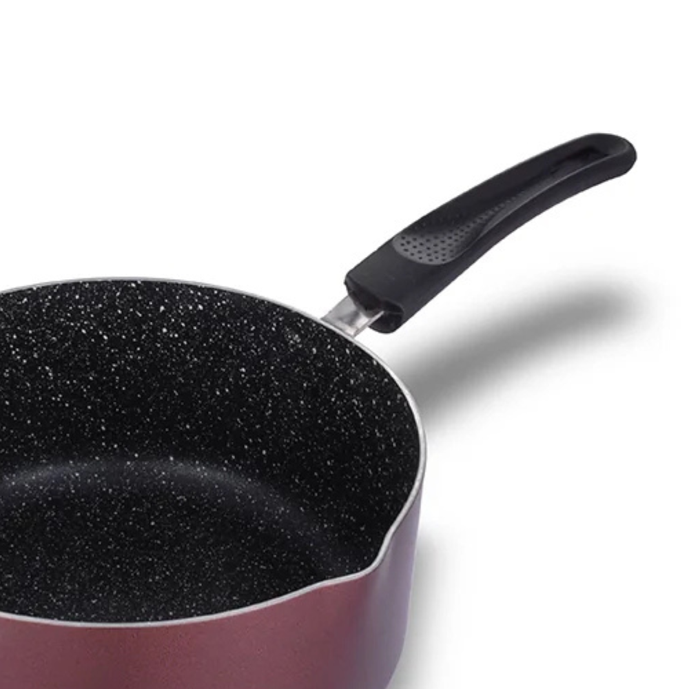 Premium Marble Coated Non Stick Induction Sauce Pan